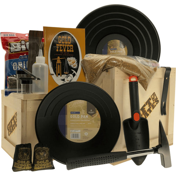 Gold Fever Prospectors Crate, pan for gold in your home. – Gift Crates