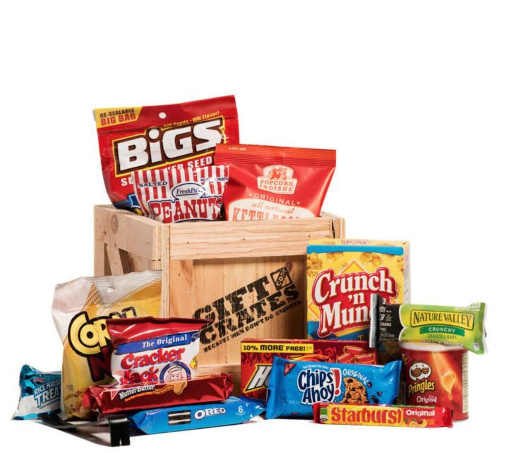 Snack Attack Gift Crate | Gift Crates